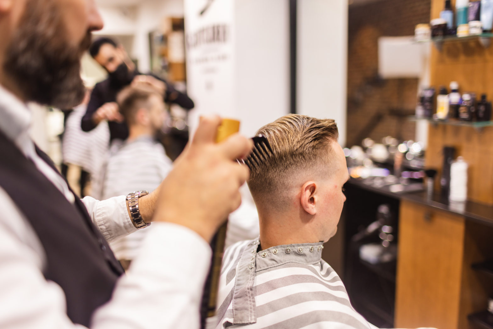 Gentlemen Barber Club : Luxury Grooming in Brussels.