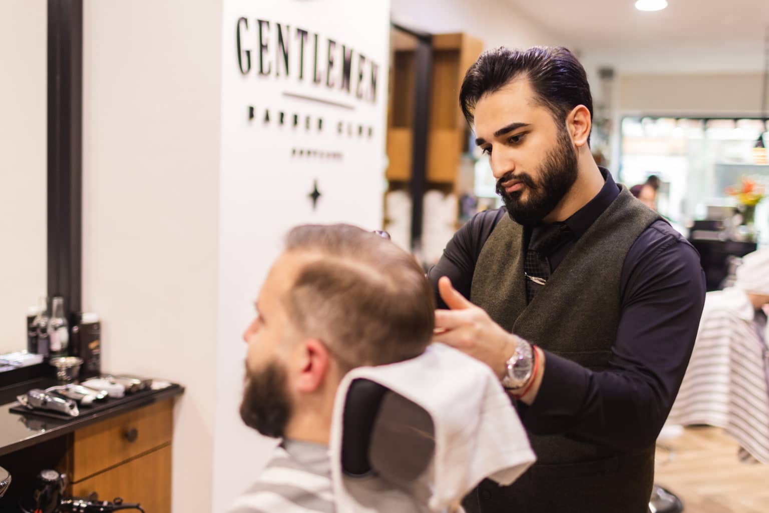 Gentlemen Barber Club : Barbier de Luxe à Bruxelles.
